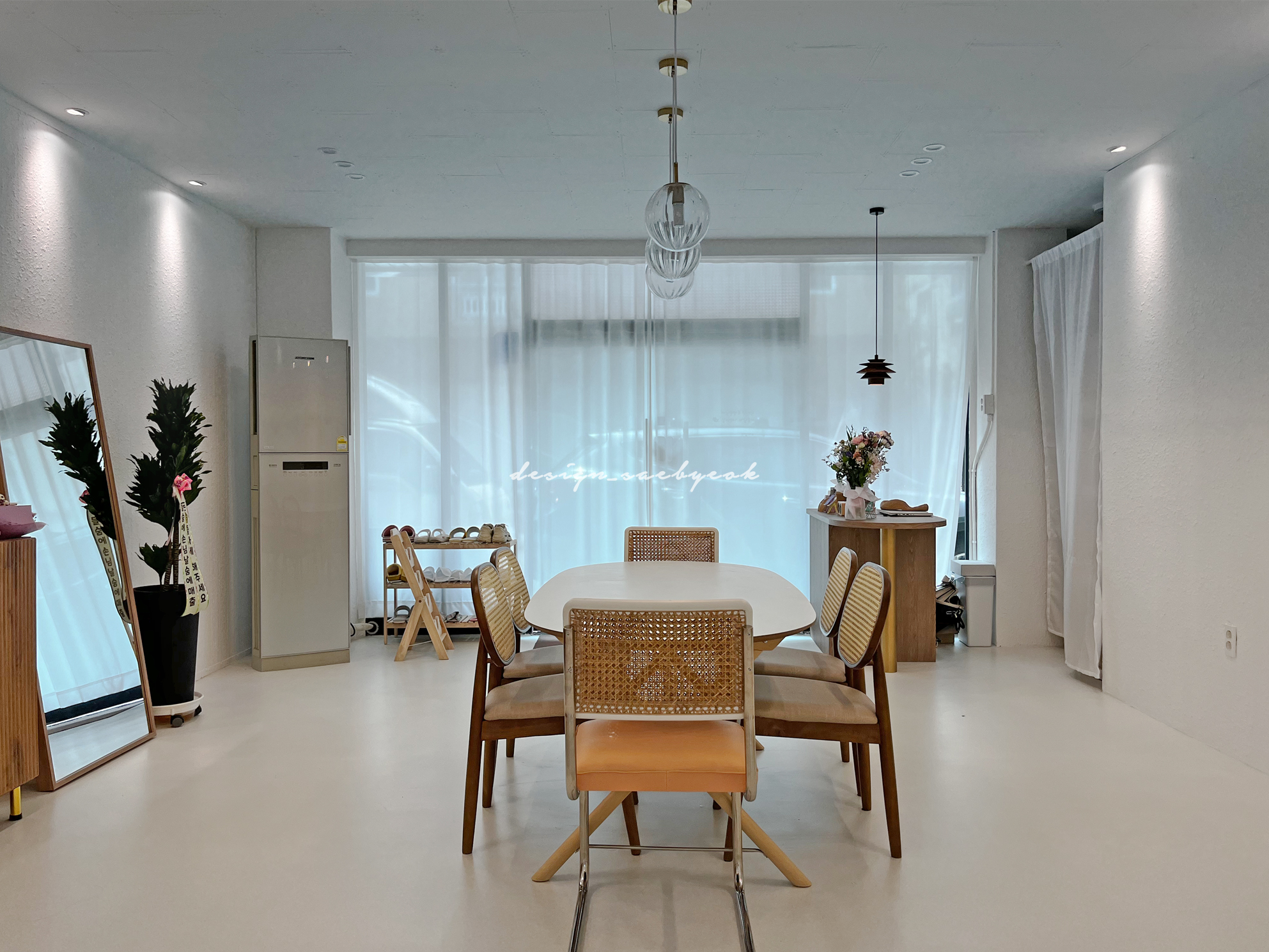 상업공간 - 양산 동면 석산 [초O떡방 공방인테리어 20PY]